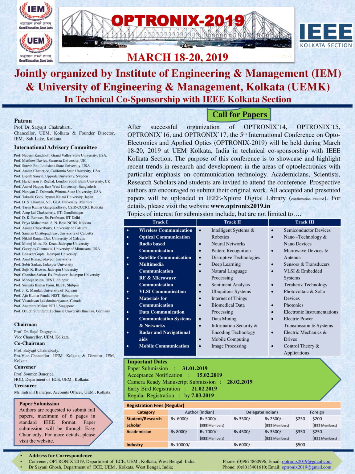 OPTRONIX - 2019 - IEM-UEM Group