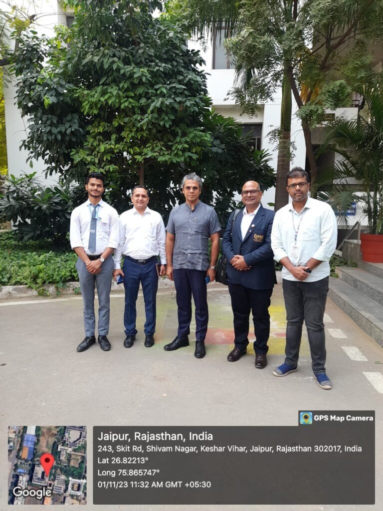 "UNIVERSITY OF ENGINEERING & MANAGEMENT (UEM), JAIPUR, IEM-UEM Group" received the "Best ...