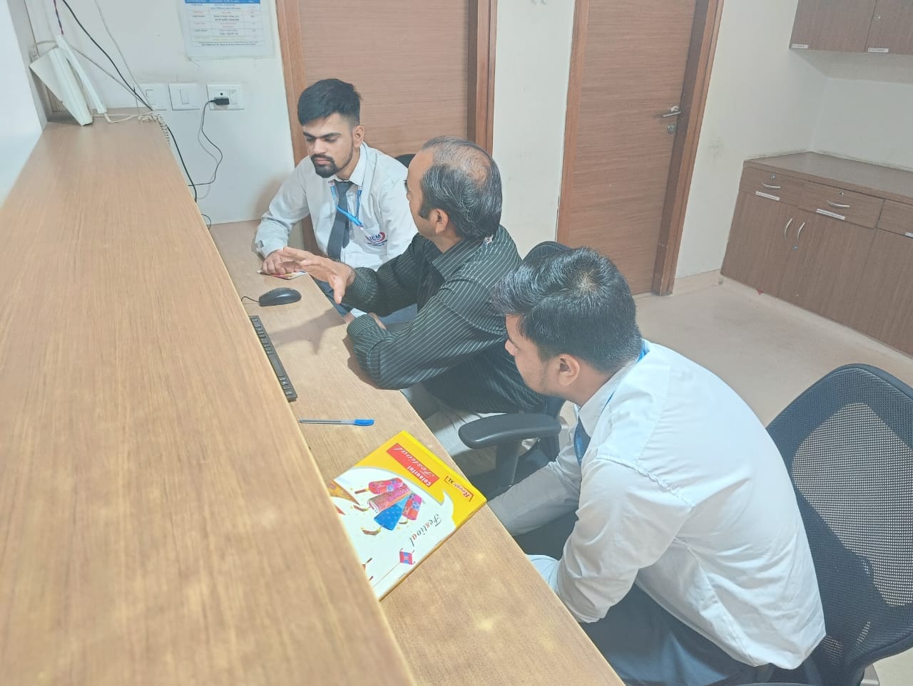 The alumni members of the University of Engineering and Management (UEM ...