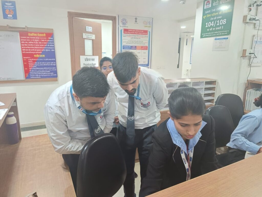 The alumni members of the University of Engineering and Management (UEM ...