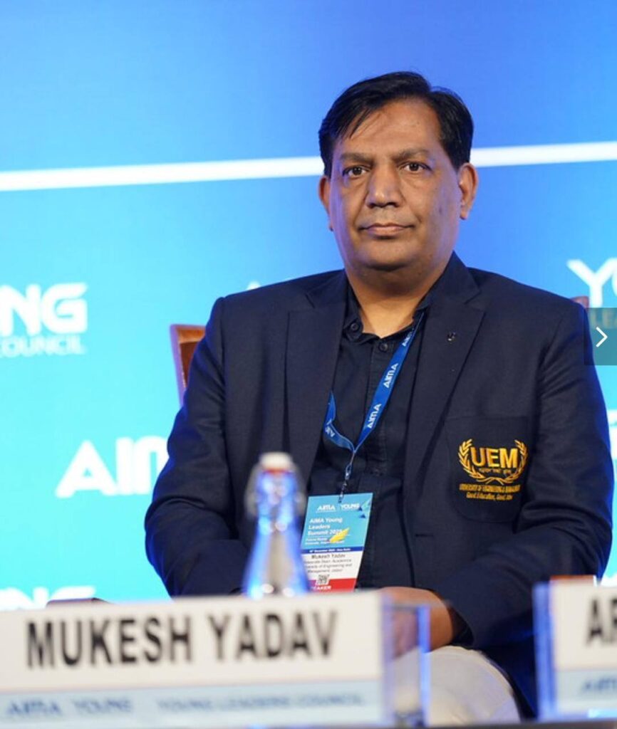 UEM, represented the university at the AIMA Young Leaders Summit.