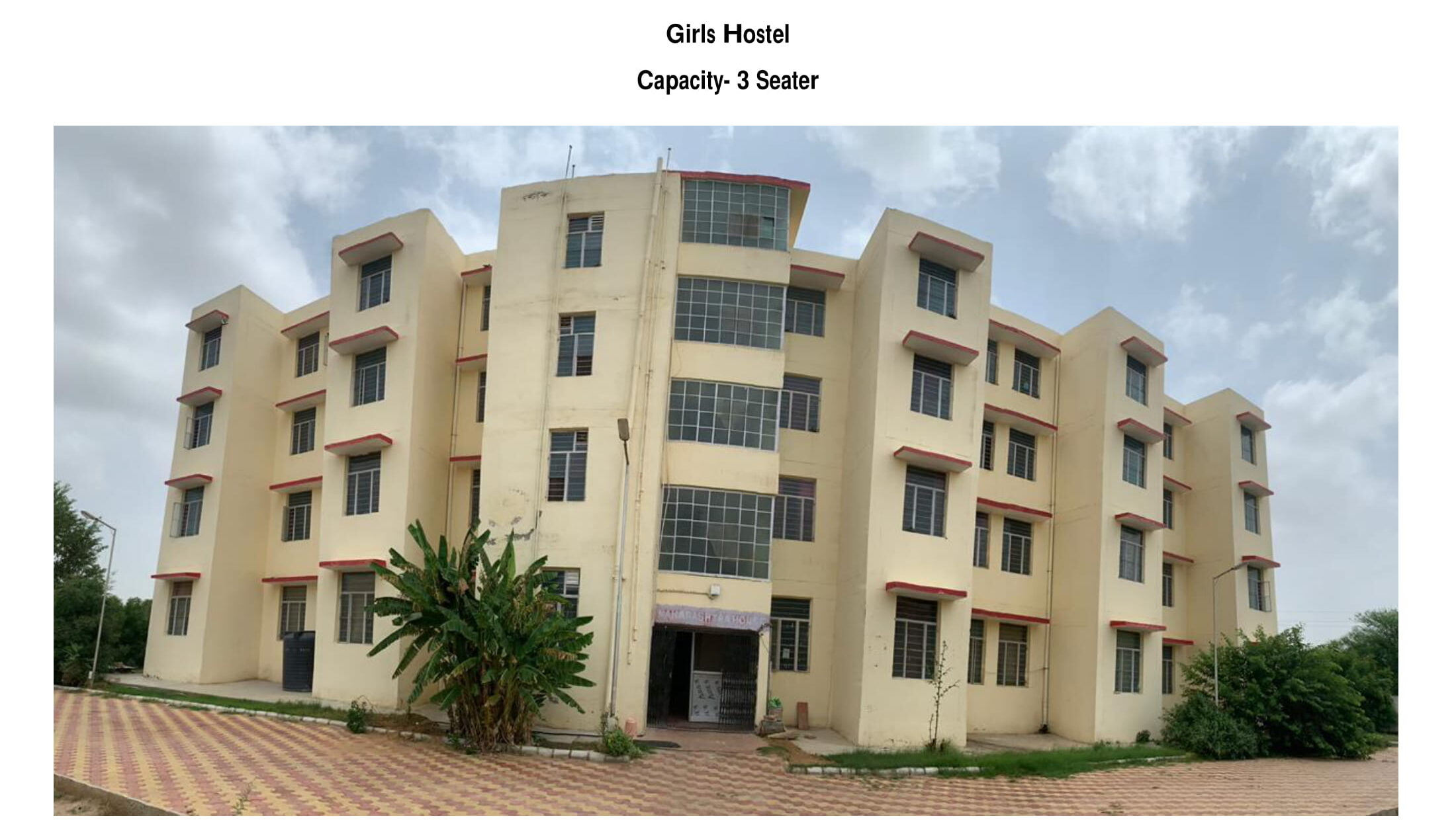 Hostel Facilities - UEM Jaipur